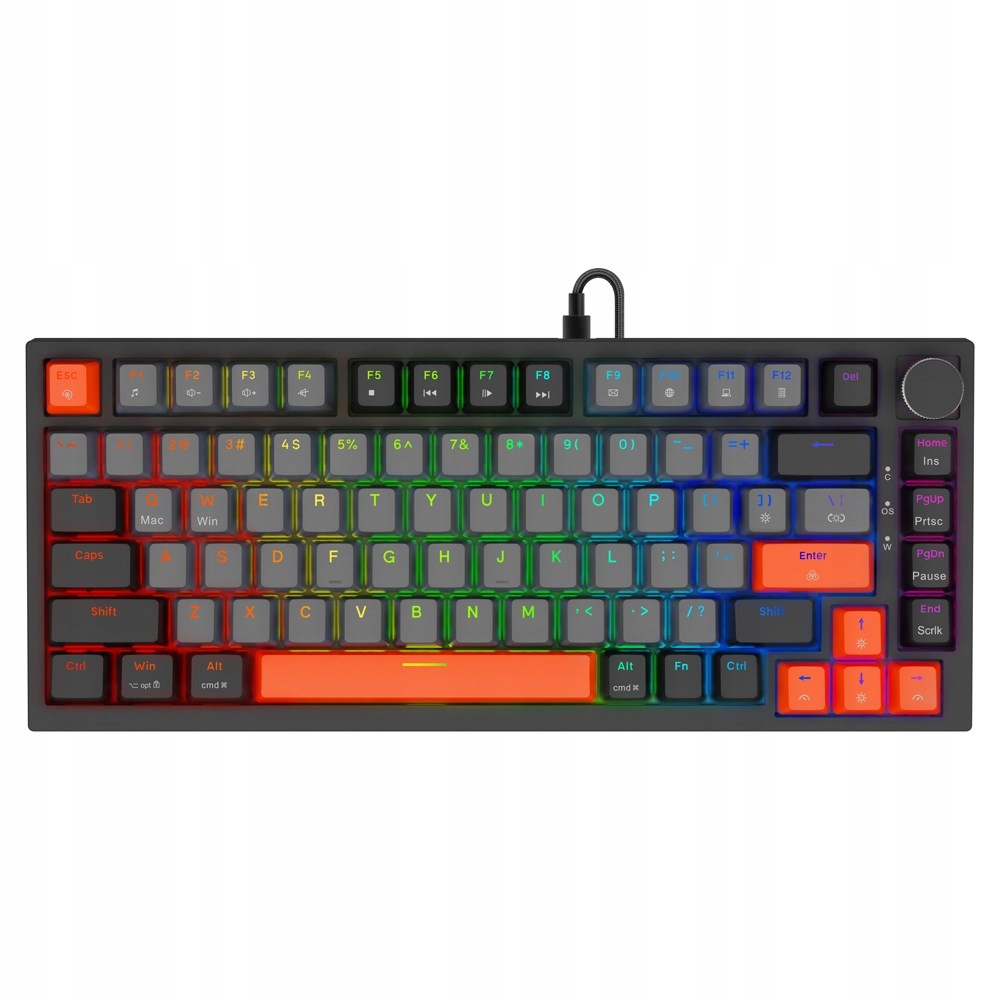 SAVIO KLAWIATURA MAGNETYCZNA ASTRAL BLACK OUTEMU WHITE JADE RGB 3 ...