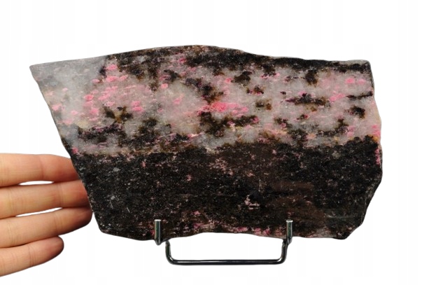 * RODONIT DUŻA POLEROWANA PŁYTKA PRZEPIĘKNY MINERAŁ 1 * • Cena, Opinie ...