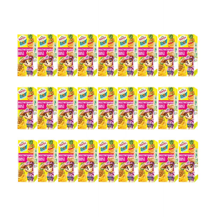 Hortex Leon Sok 100% Multiwitamina 27 x 200ml 12492820080 - Allegro.pl