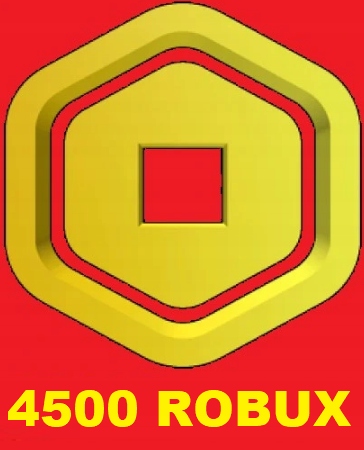 ROBLOX ROBUX 4500 SZTUK 4500RS 4.5K ROBUXÓW ROBUXY GAMEPASS - Stan ...