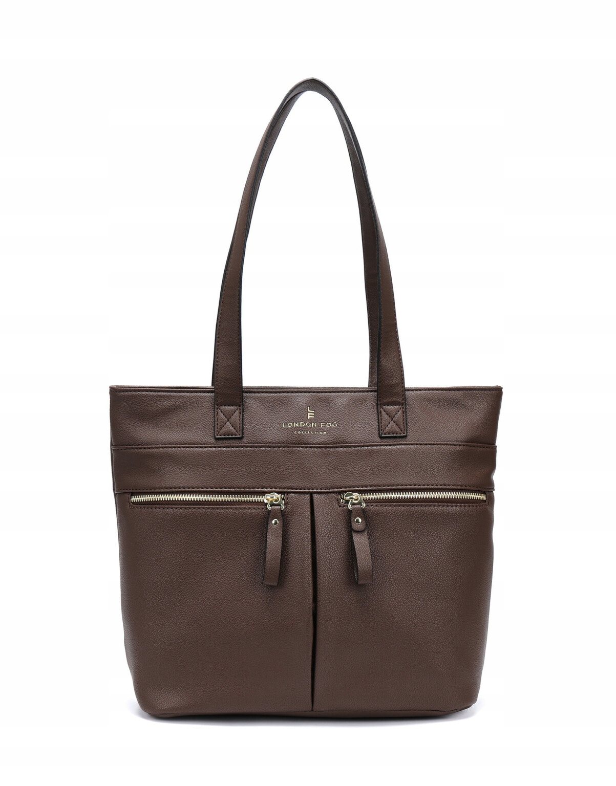 LONDON FOG BRĄZOWA TOREBKA INABA LFF24710-BROWN BAU NTR__43X31X14CM ...