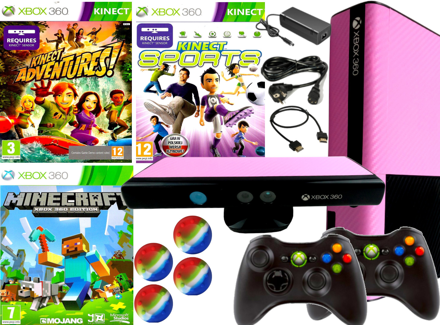 Konsola Xbox 360 Minecraft - Niska cena na Allegro.pl