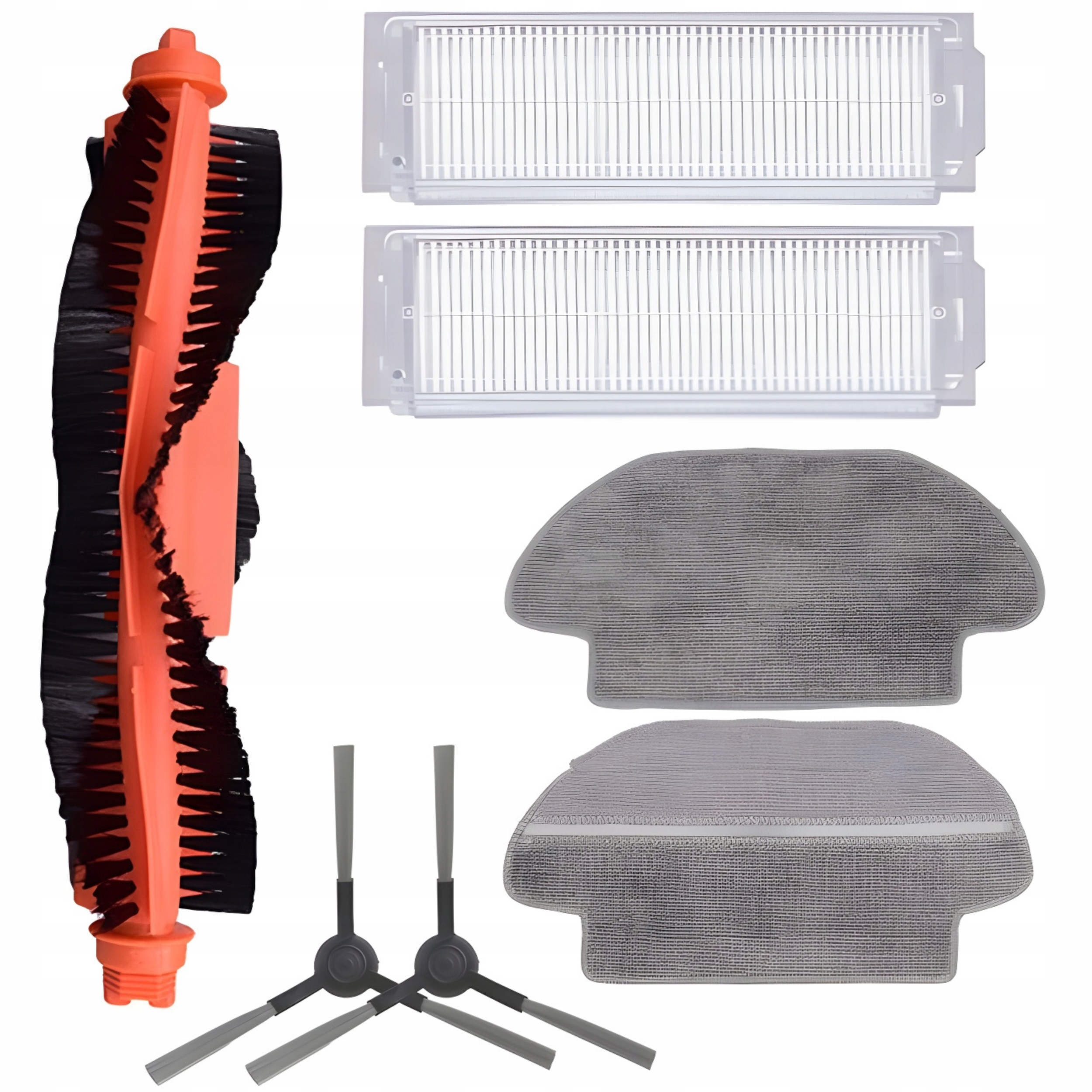 SZCZOTKI FILTRY ZESTAW DO XIAOMI MI Vacuum Mop Pro Viomi V2 V3 SE S10 ...