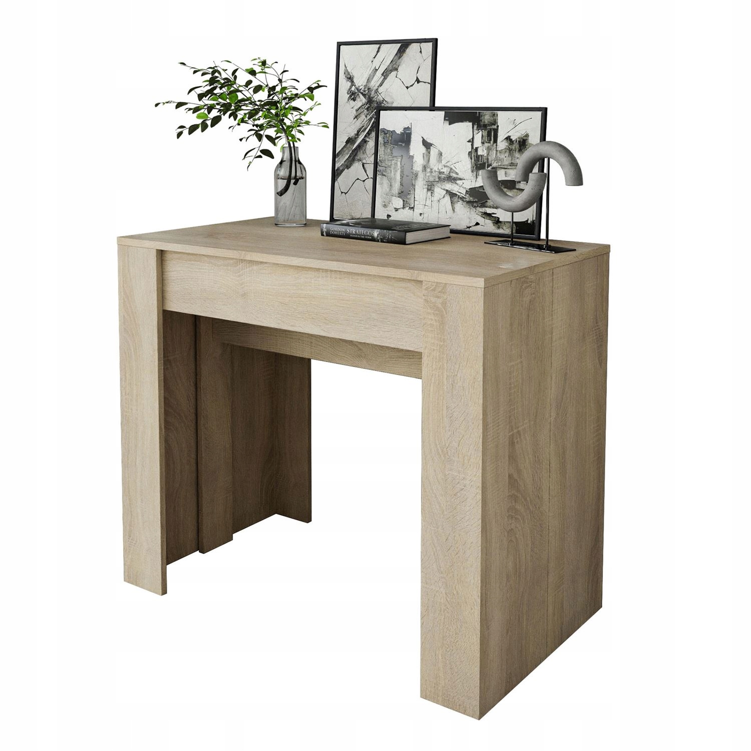 Stół rozkładany konsola 237 dąb sonoma 90-238 cm (CAL00350) • Cena ...