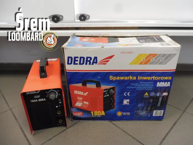 Spawarka inwertorowa Dedra DESi199BT 10-180 A (5902628760494) • Cena ...