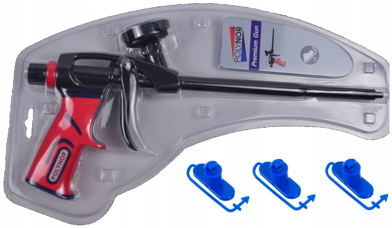 PISTOLET TEFLON PIANY POLIURETANOWEJ POLYNOR PRO (4779047401304) • Cena, Opinie • Piana ...