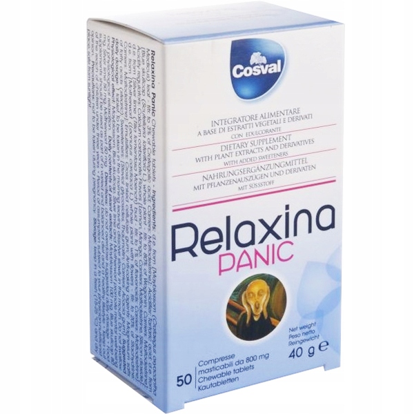 Tabletki na Likwidację Napięcia i Stresu Pokonaj Stres Relaxina Panic ...