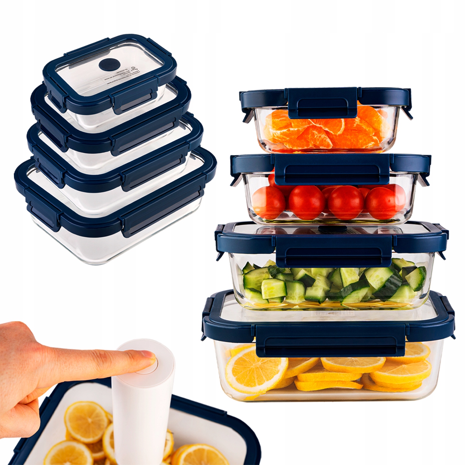 Pojemniki Próżniowe - Niska cena na Allegro