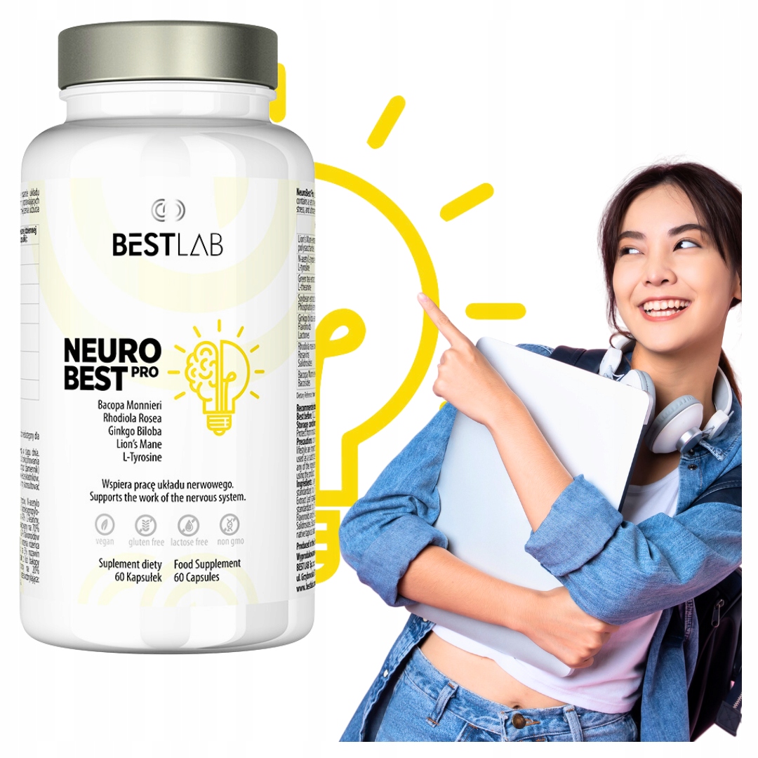 NeuroBest Pro BestLab Na KONCENTRACJĘ I PAMIĘĆ Best Lab Neuro Best ...