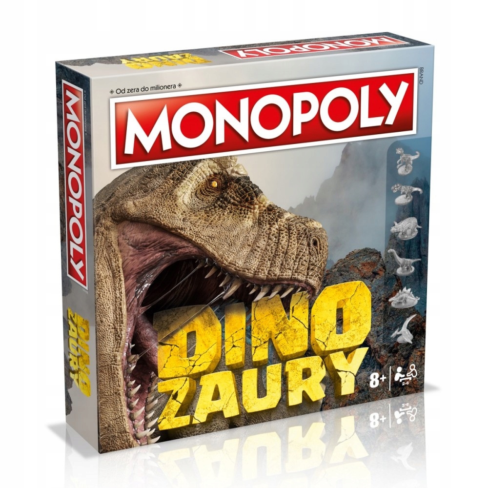 Gra planszowa Monopoly Dinozaury Winning Moves - Stan: Nowy 109.90PLN ...