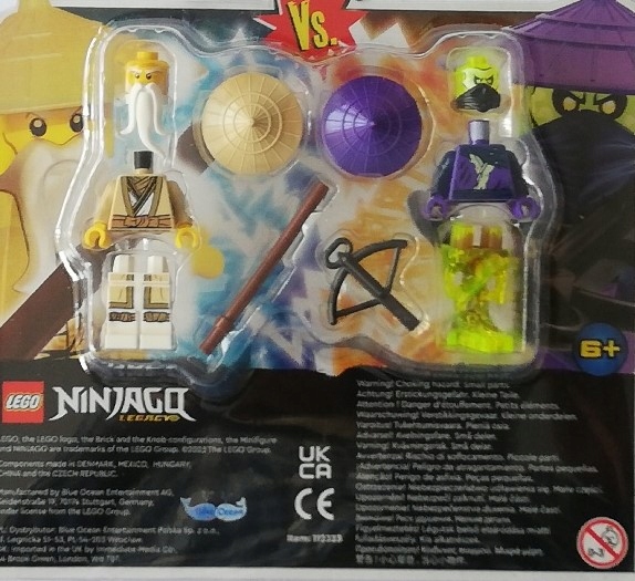 Lego Ninjago 112323 Mistrz Wu I Łucznik • Cena, Opinie - Allegro