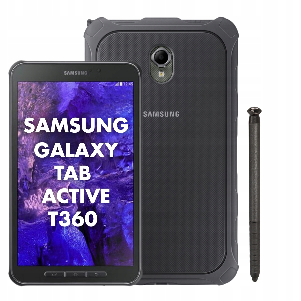 Tablet Samsung Galaxy Tab Active (T360) 8" 1,5 GB / 16 GB czarny - Sklep, Opinie, Cena w Allegro