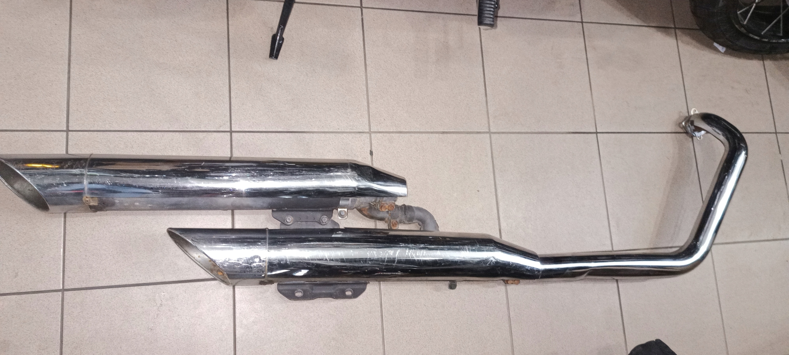 TŁUMIK WYDECH HONDA VTX 1300 za z Zagórz - Allegro - (14470561948)