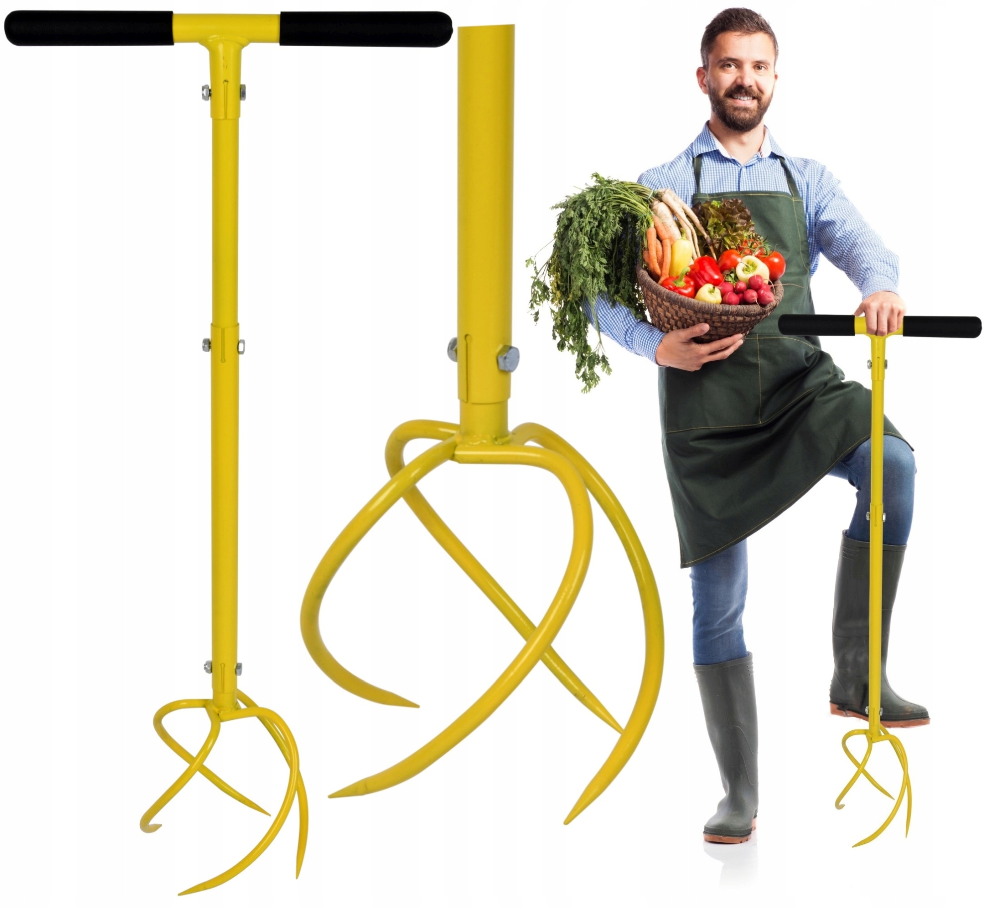 Kultivátor Adler kov 99 cm - Allegro