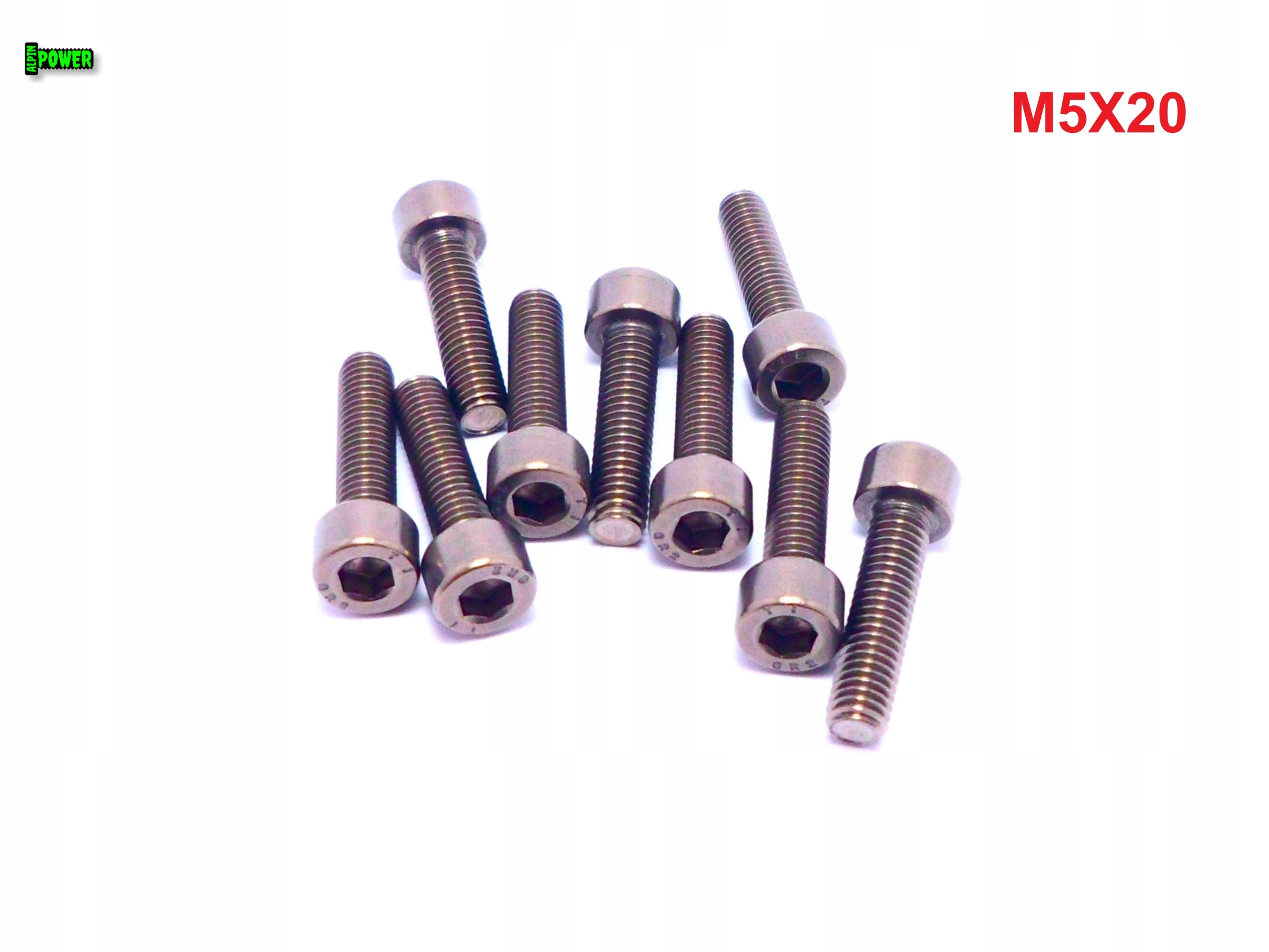 M5X20 ŚRUBA IMBUSOWA DIN 912 ISO 4762 TYTANOWA • Cena, Opinie - Allegro