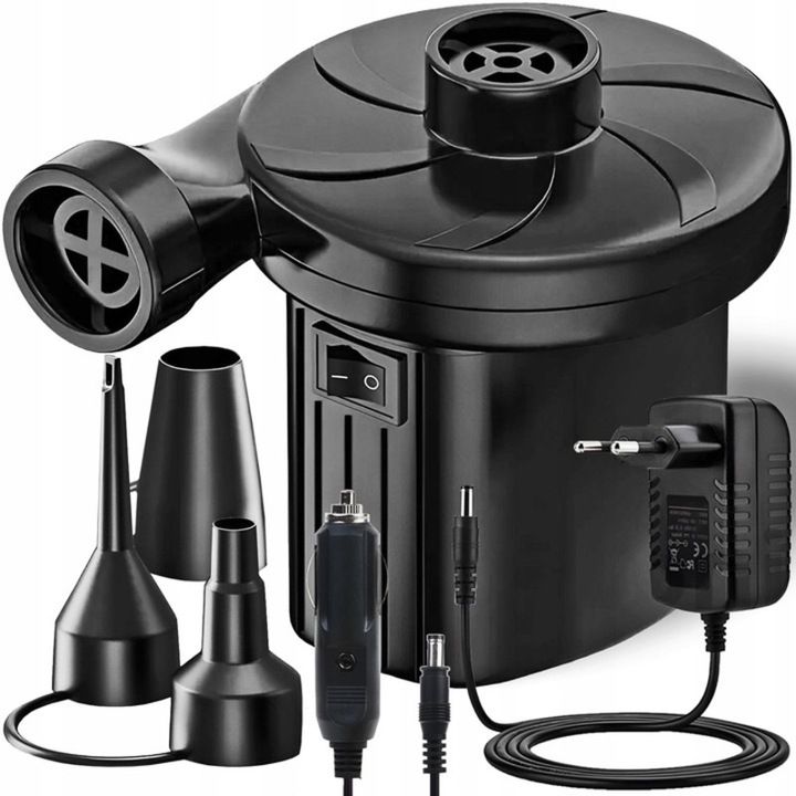 Elektromos pumpa matrachoz, medencéhez, gumicsónakhoz, 12V, különböző ...