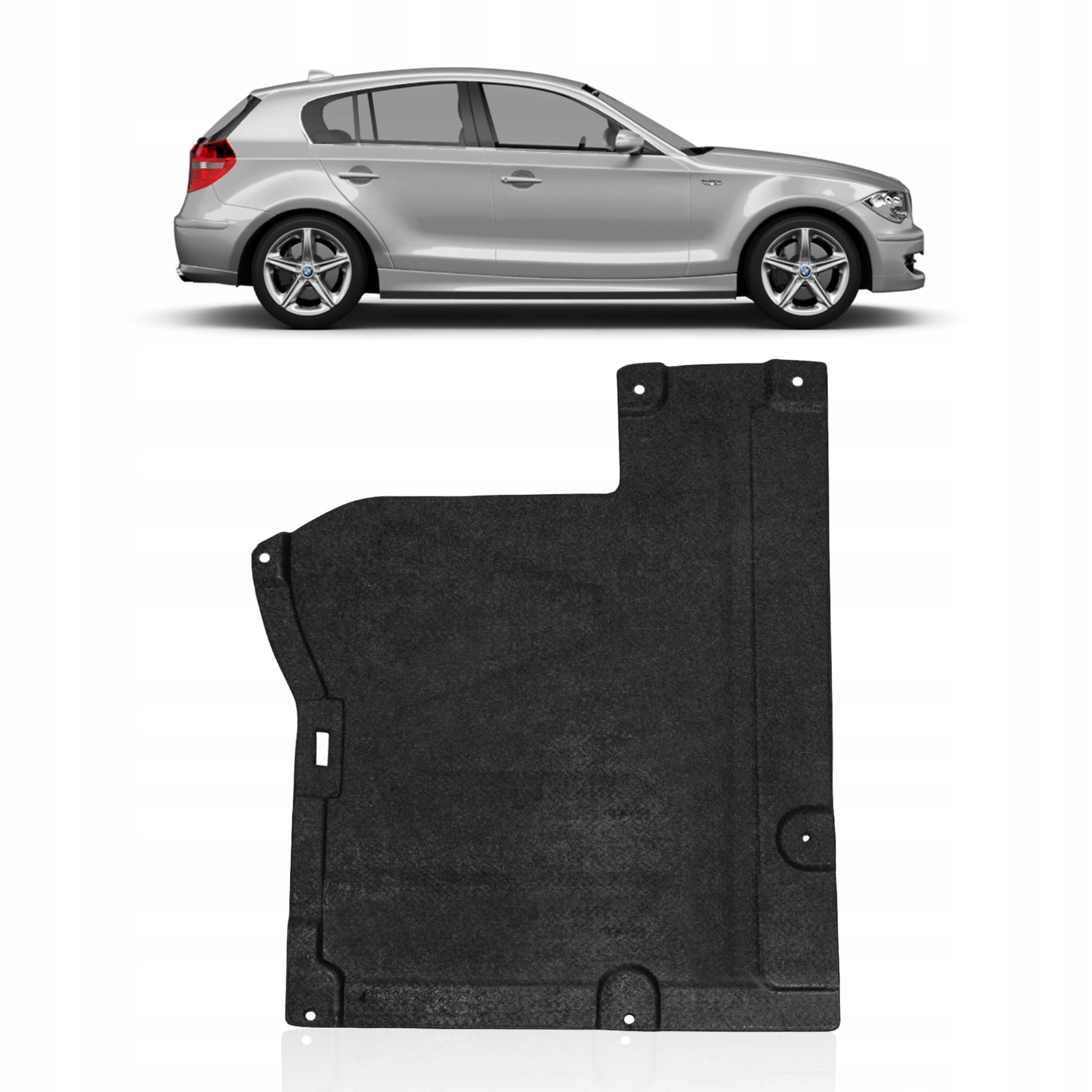 BMW SERIA 1 E81 2004-2011 MATERIAŁOWA OSŁONA PODWOZIA ŚRODKOWA ...