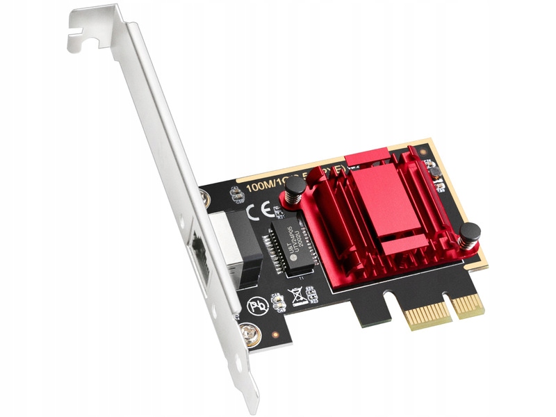 Karta sieciowa PCI-E 2,5 Gbps Cudy PE25 - Sklep, Opinie, Cena w Allegro