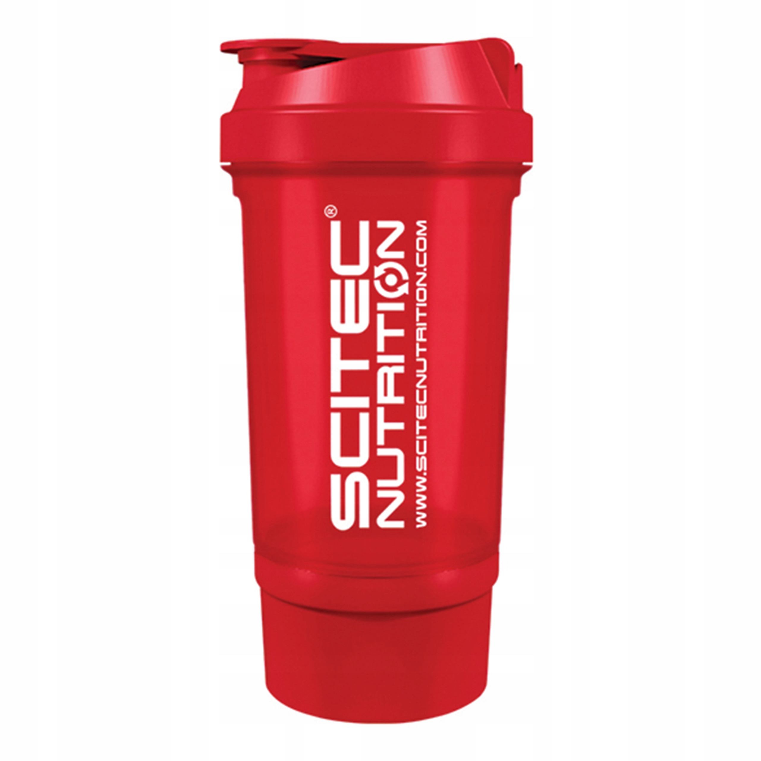 Shaker Scitec Nutrition 500 ml czerwony • Opinie - Allegro