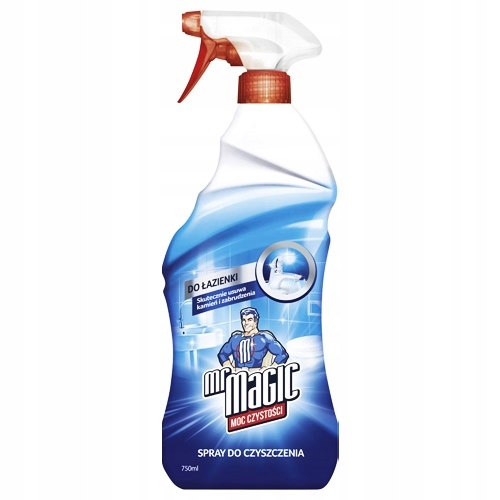 MR MAGIC Spray do czyszczenia ŁAZIENKI usuwa kamień i zabrudzenia 750 ...