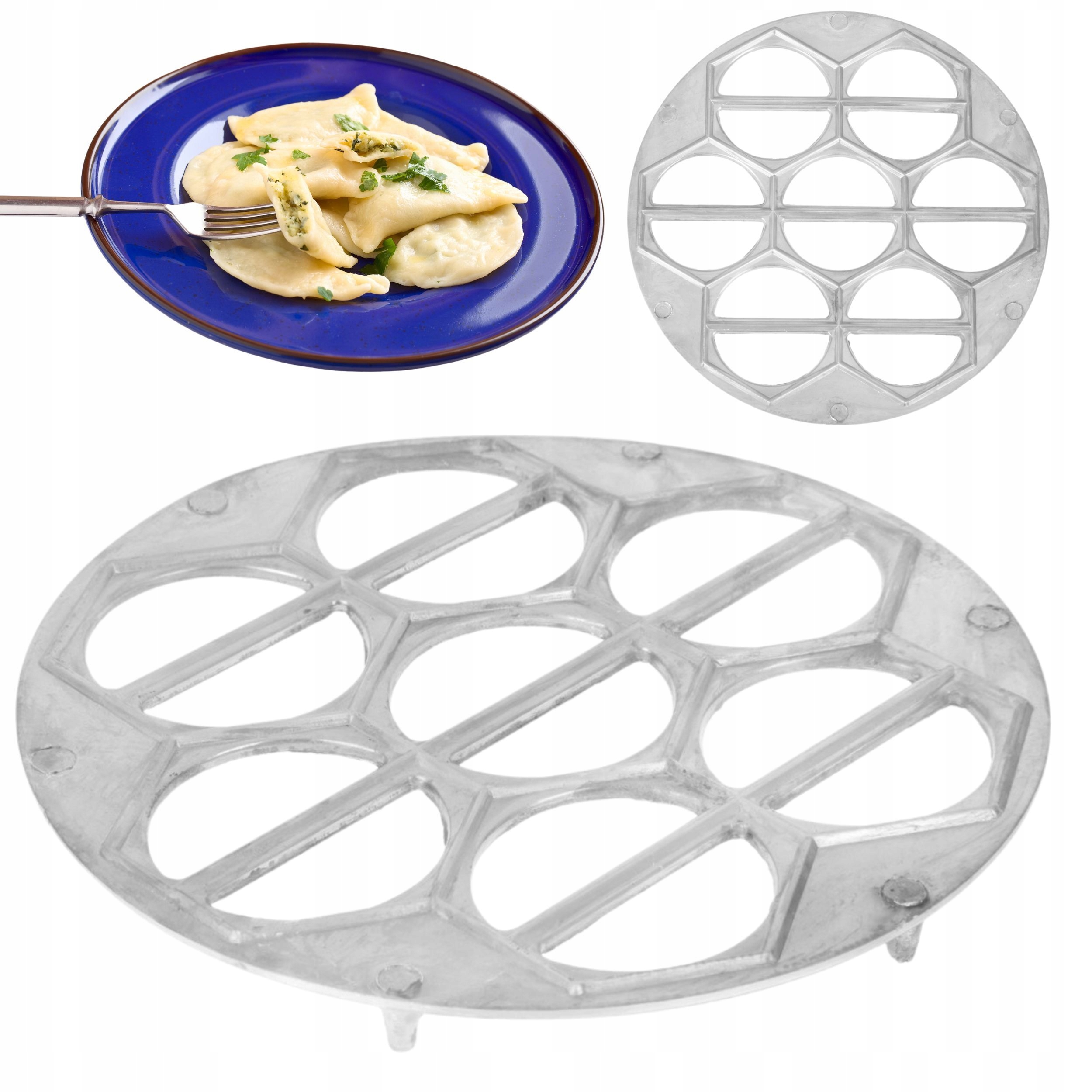 Pierożnica, forma do pierogów, uszek Decortrend średnica 24,2cm ...