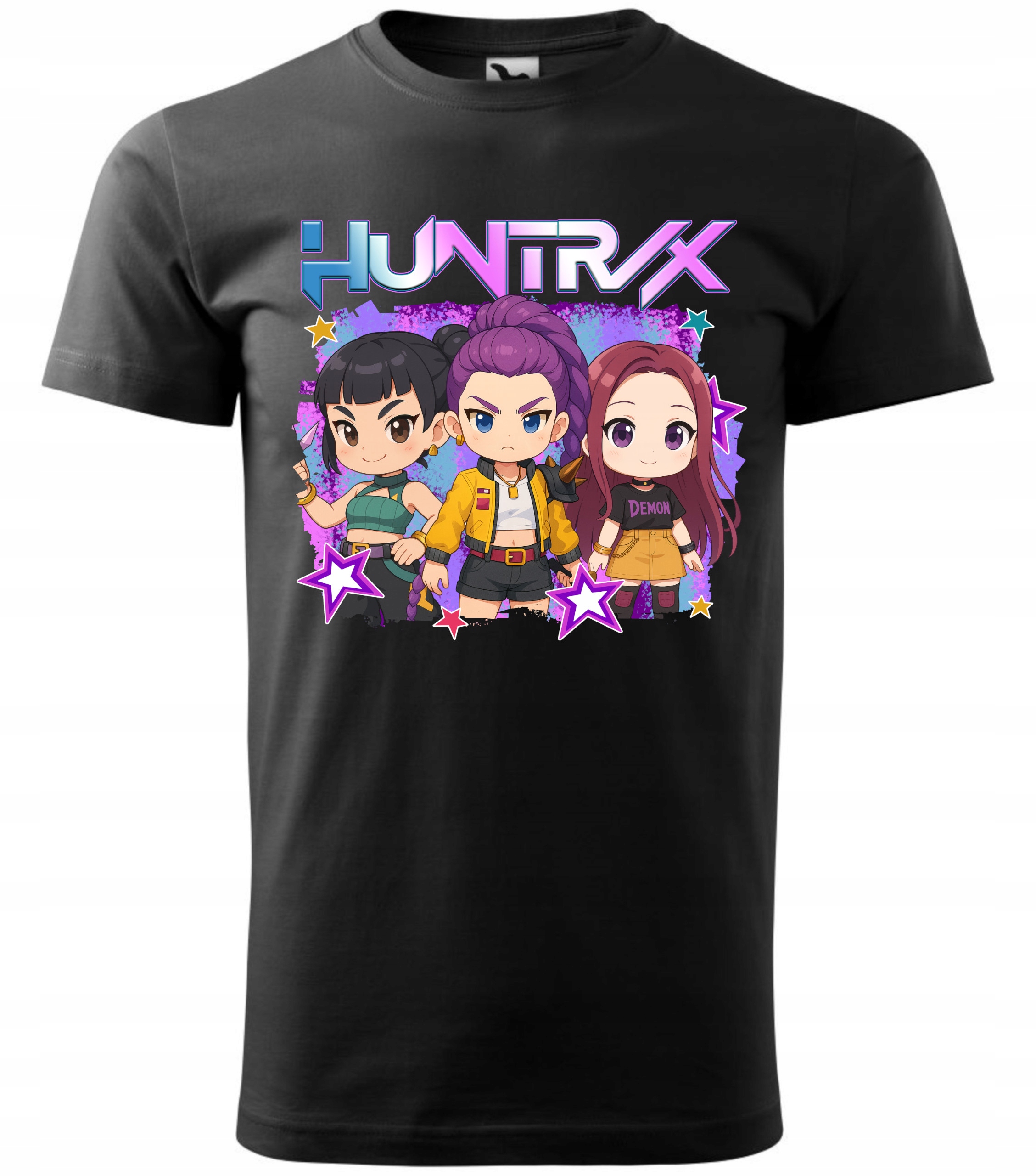 KOSZULKA KPOP DEMON HUNTERS HUNTRIX MIRA ROMI ZOEY DZIECIĘCA 128 cm ...