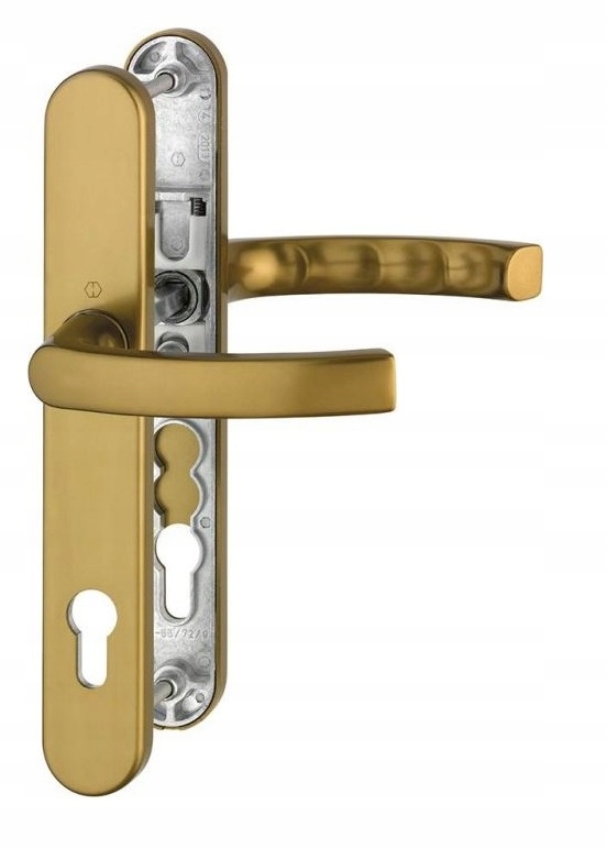 Klamko-klamka drzwiowa Hoppe Liege 92/8 ZŁOTA F4 (1540 F4) • Cena ... Klamko-klamka drzwiowa Hoppe Liege 92/8 ZŁOTA F4 (1540 F4) • Cena ...