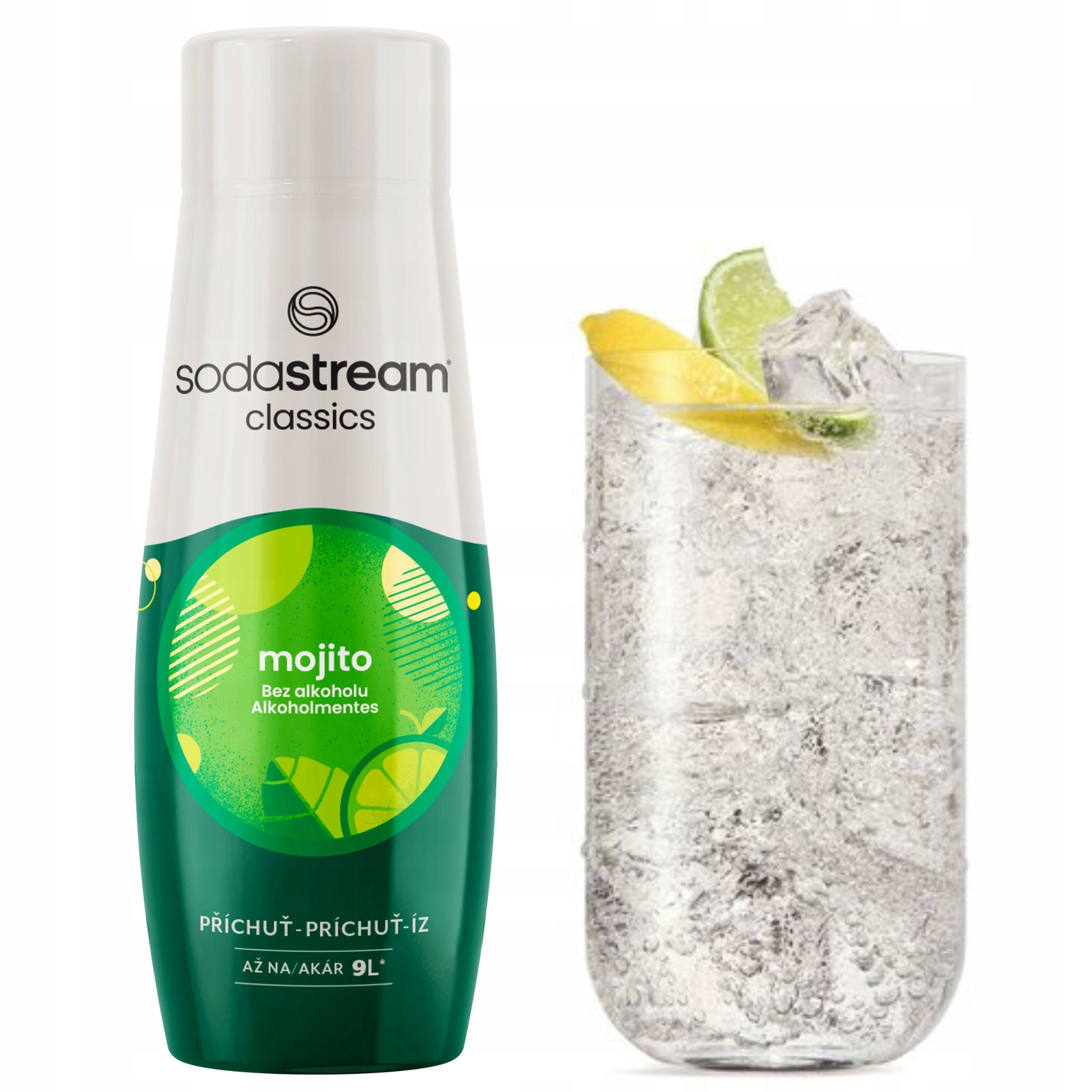 Sodastream MOJITO bezalkoholowy syrop koncentrat sok do saturatora 440 ...
