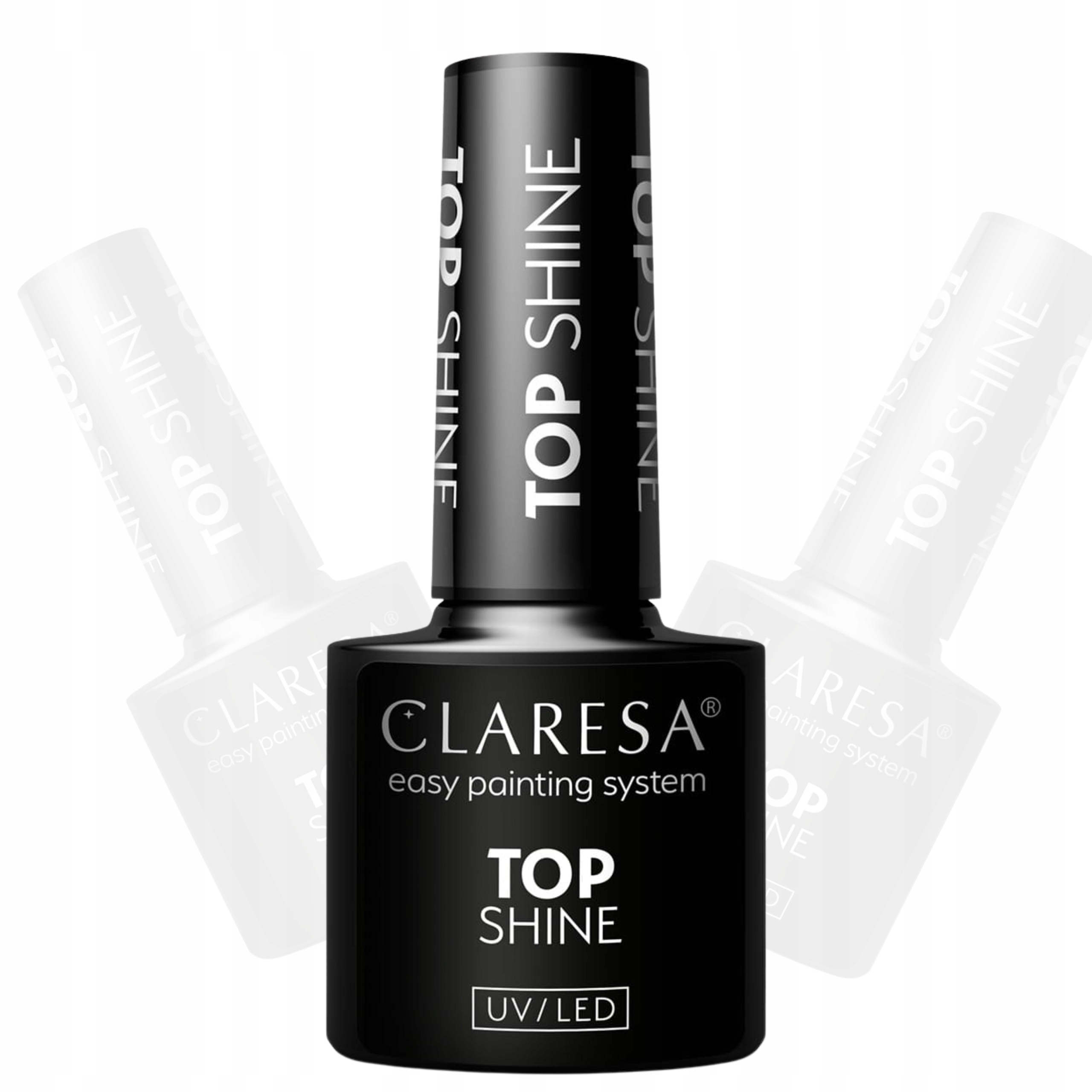 CLARESA TOP SHINE EFEKT MOKRYCH PAZNOKCI 5ML (5906750236827) • Cena ...