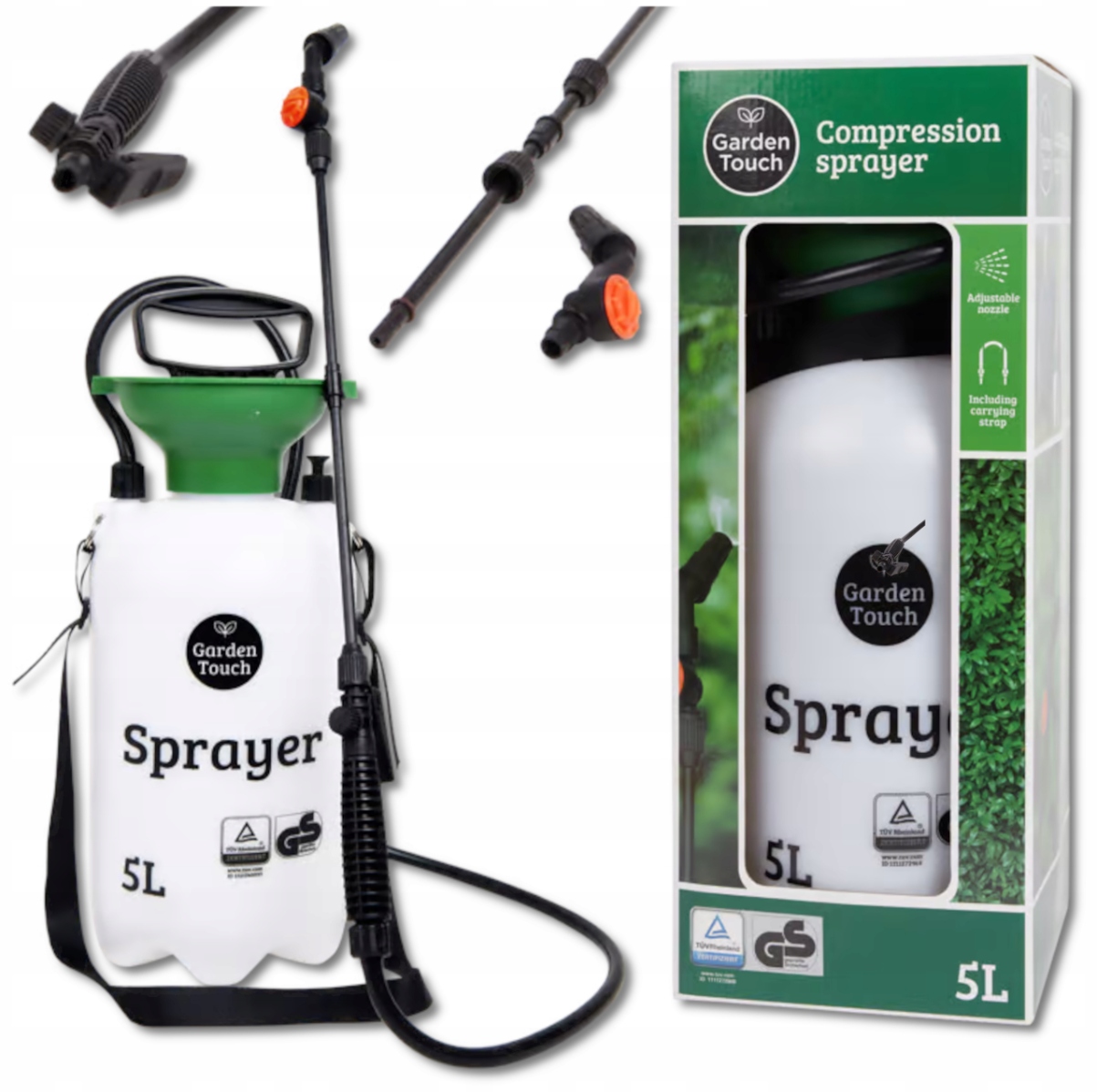 Opryskiwacz ręczne Garden touch 5 l • Cena, Opinie - Allegro