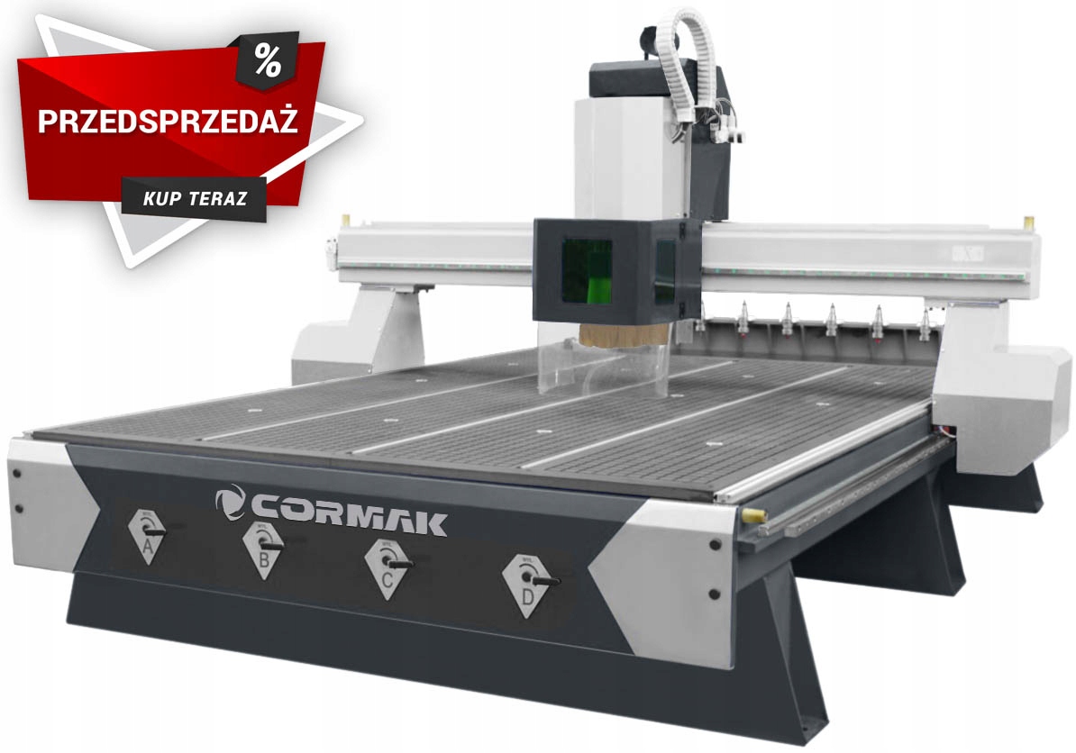 FREZARKA CNC C2131 ATC PLOTER FREZUJĄCY 2100x3200 - PRZEDSPRZEDAŻ (FREZARKA CNC C2131 ATC PLOTER ...