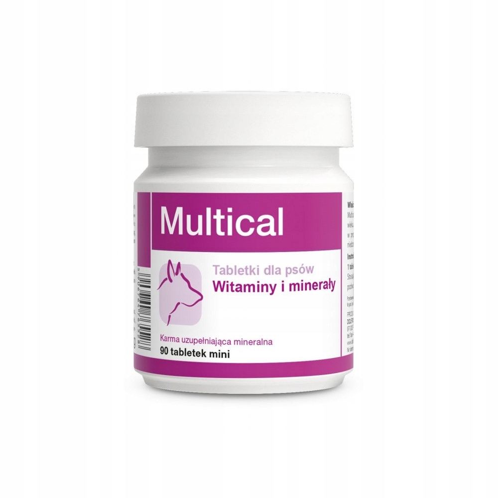 DOLVIT DOLFOS MULTICAL MINI 90 TAB (5902232645521) • Cena, Opinie • Suplementy dla psów i kotów ...