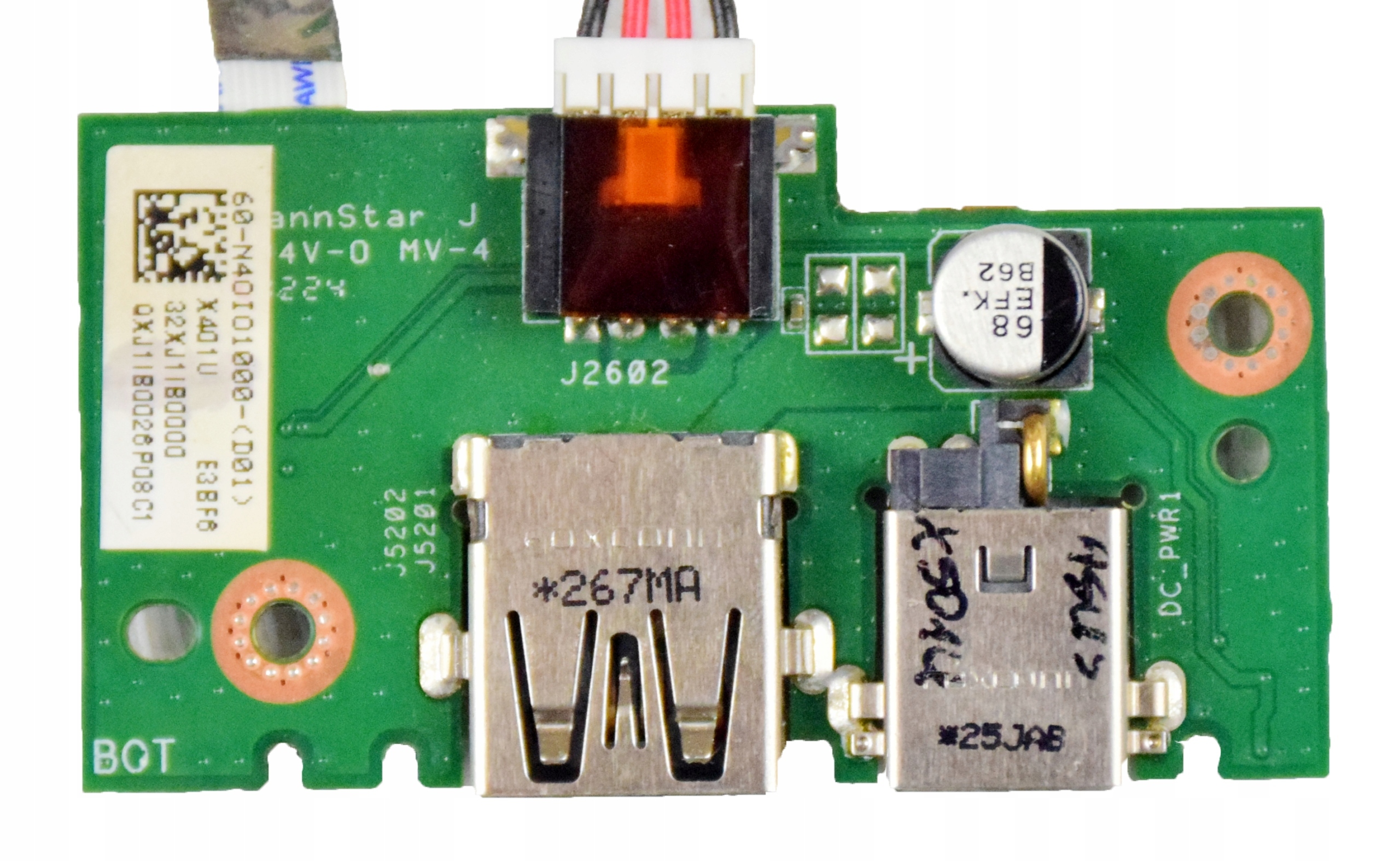 Gniazdo zasilania USB ASUS X5014 X401U-3M-IO PCB w Wola Nieszkowska - Sklep, Opinie, Cena w ...