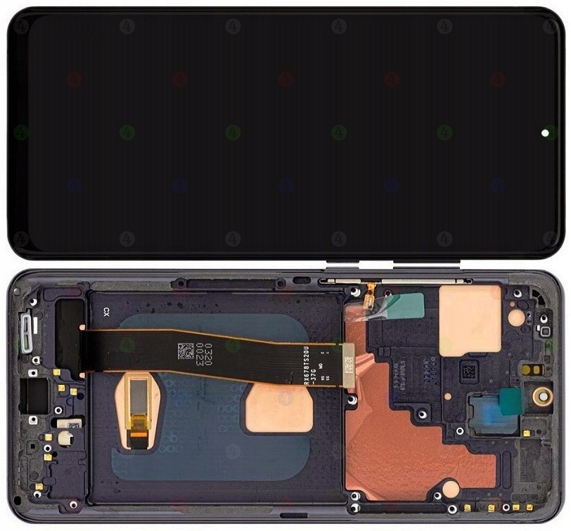 WYŚWIETLACZ DO SAMSUNG GALAXY S20 ULTRA 5G G988 G988B OLED LCD +RAMKA ...