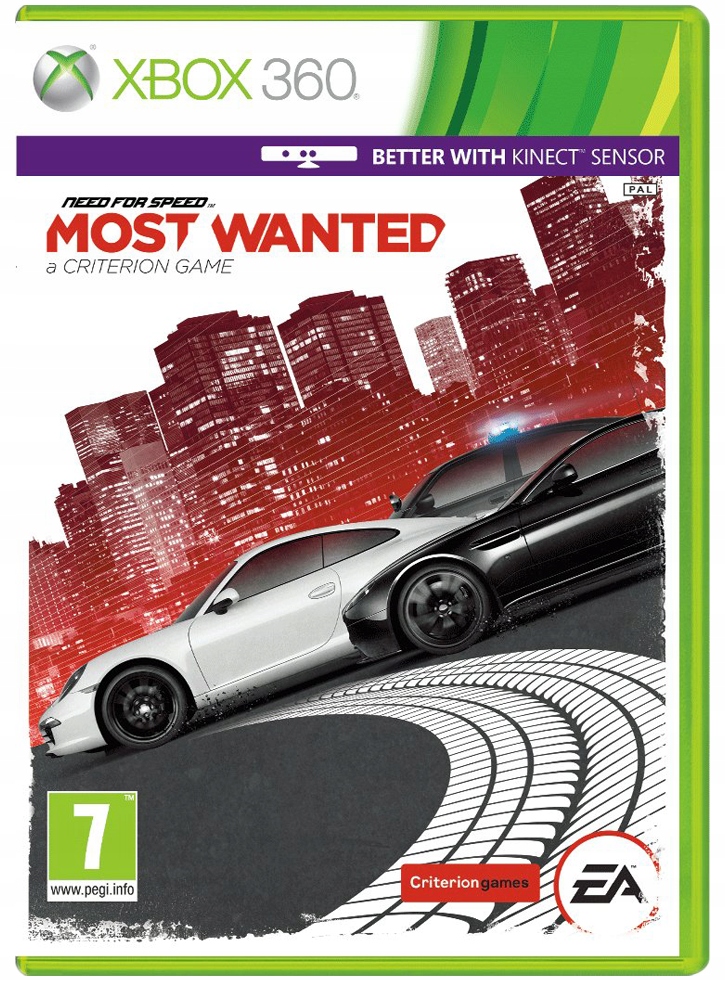 Need for Speed Most Wanted Microsoft Xbox 360 - Stan: Nowy 167.44PLN - Sklepy, Opinie, Ceny w ...