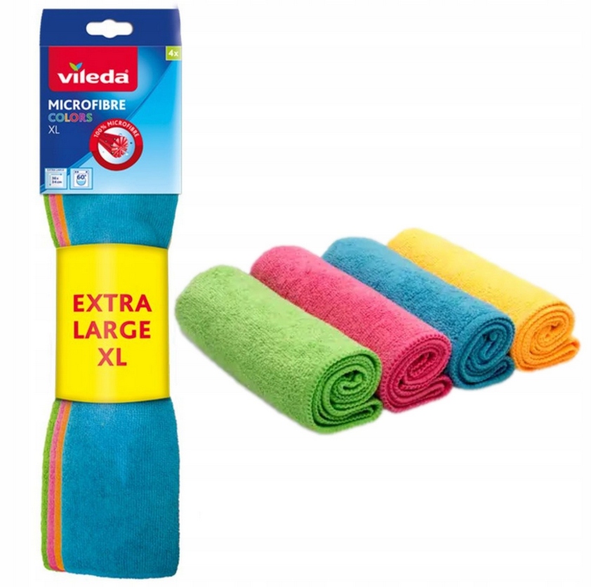 VILEDA Ścierka Microfibre Colors XL wielololorowa (4023103147232 ...