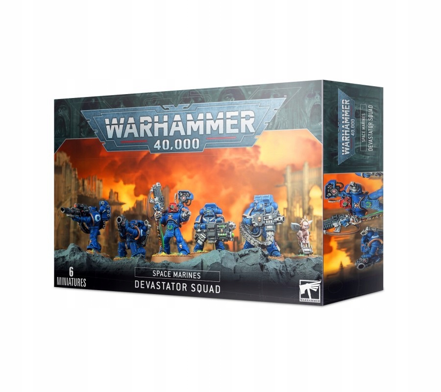 Warhammer 40000: SPACE MARINE DEVASTATOR SQUAD, GamesWorkshop za 1079 ...