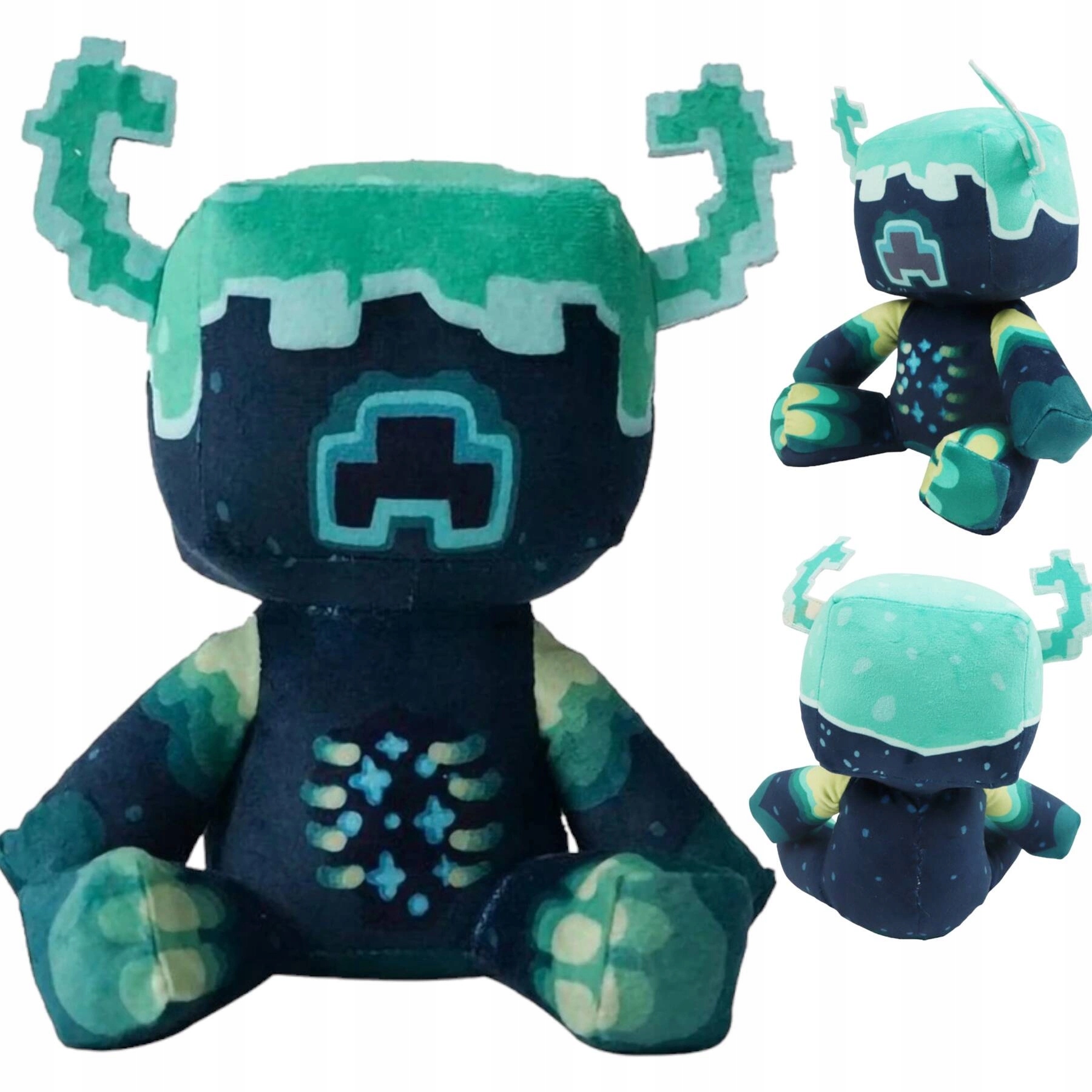 MINECRAFT MASKOTKA Z GRY PLUSZAK FIGURKA WARDEN NADZORCA PLUSZOWA DUŻA XXL (5907419716612 ...