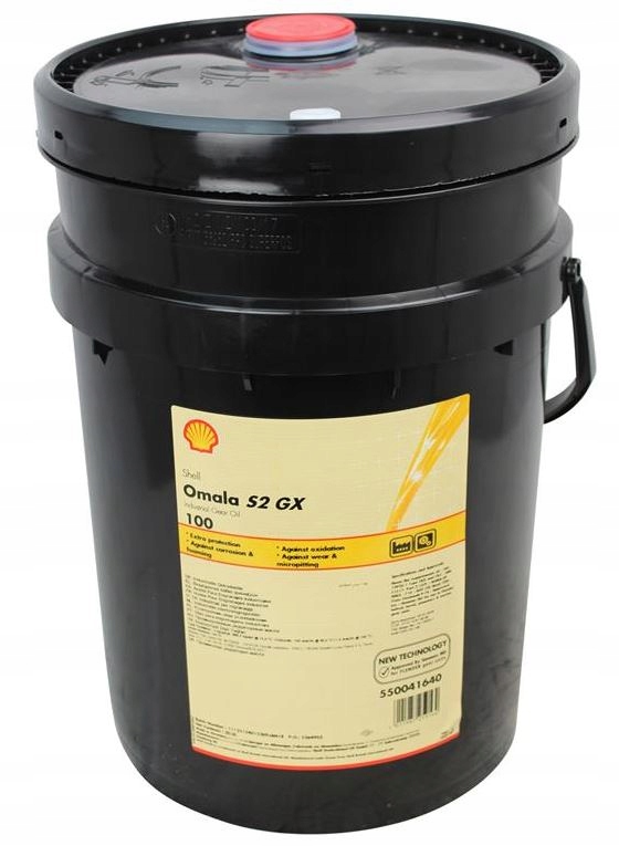 SHELL OMALA S2 GX 100 20L CLP 100 5011987186590 za 550.00PLN z Orzesze ...