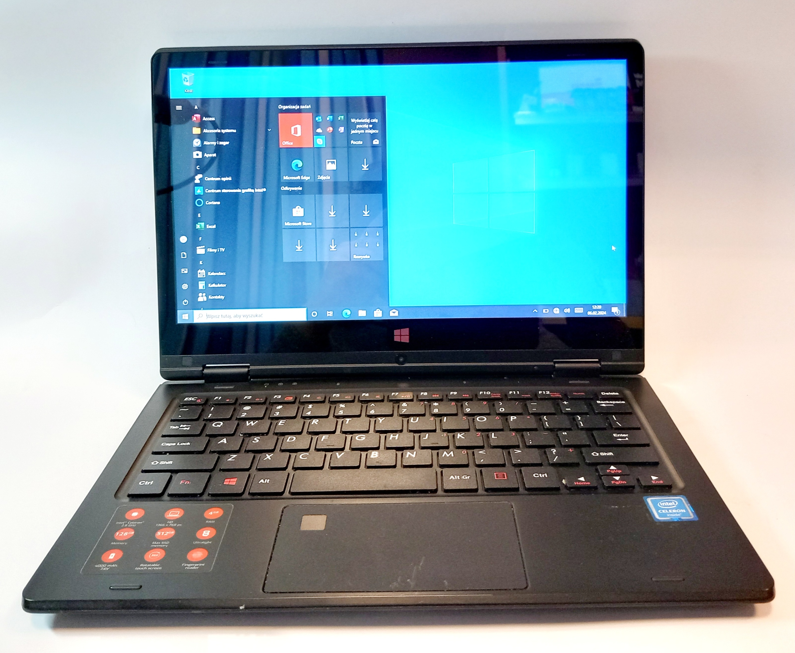 Laptop Techbite Arc 13,3 Slim 4/128 GB czarny - Sklep, Opinie, Cena w ...
