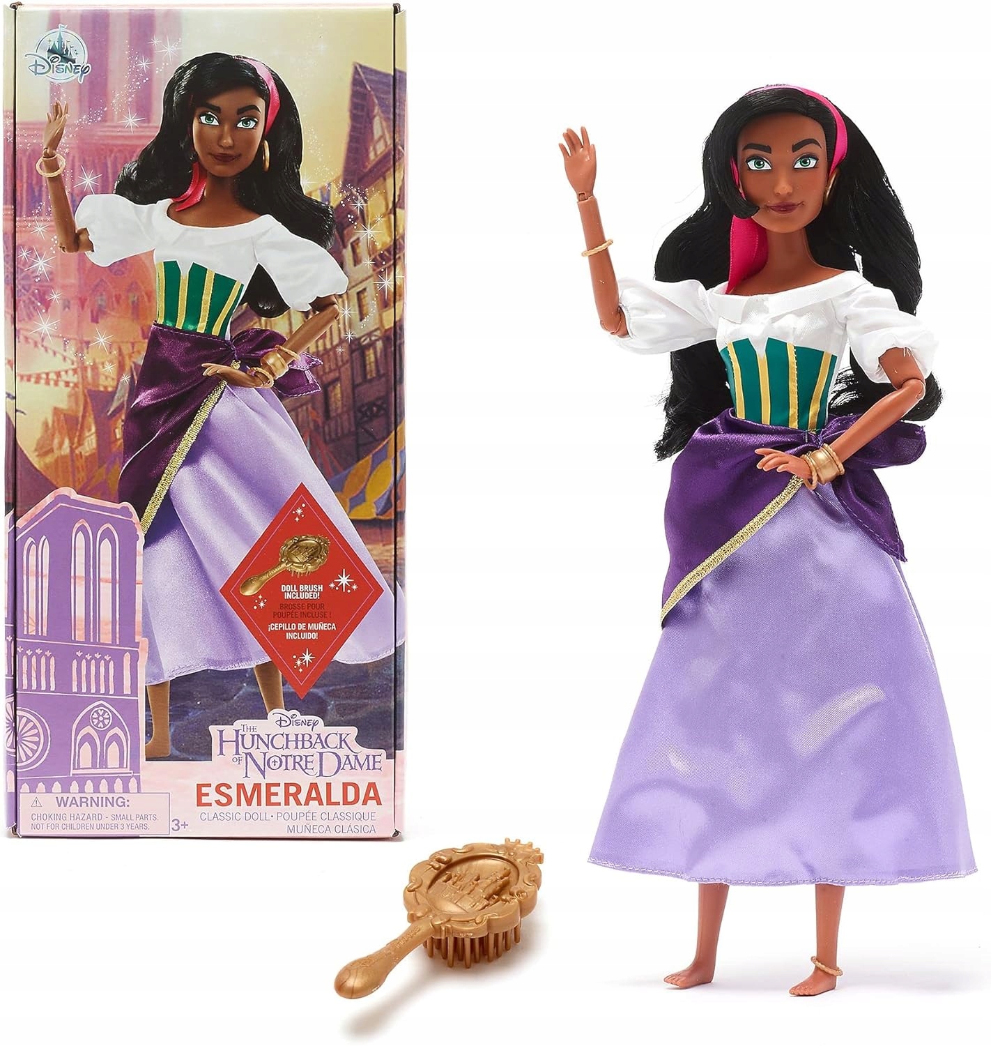 DISNEY Lalka ESMERALDA DZWONNIK Z NOTRE DAME 24h 2024 (5057966092230 ...