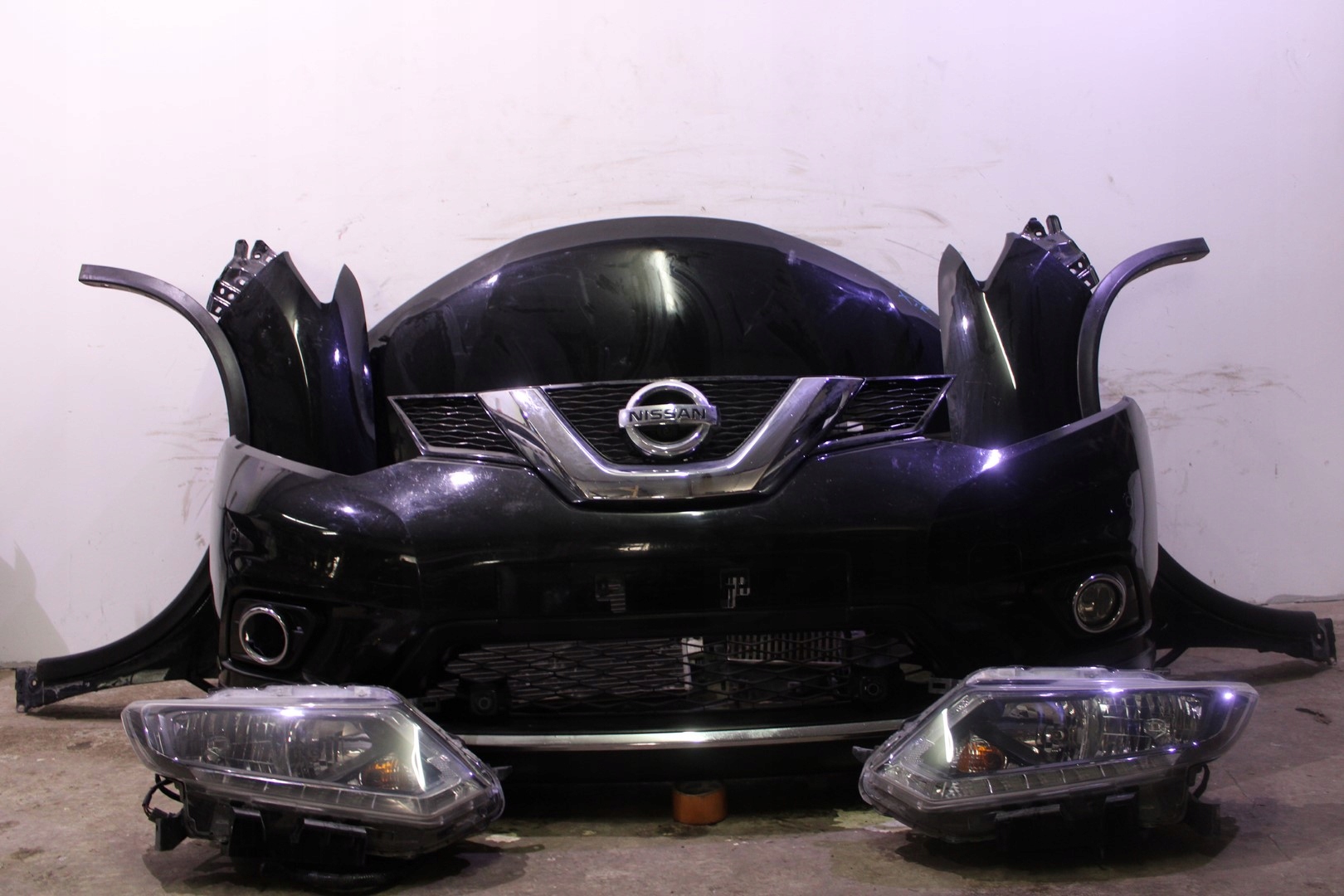 ZDERZAK PRZÓD PRZEDNI KOMPLETNY NISSAN X-TRAIL T32 ZDERZAK PRZÓD ...