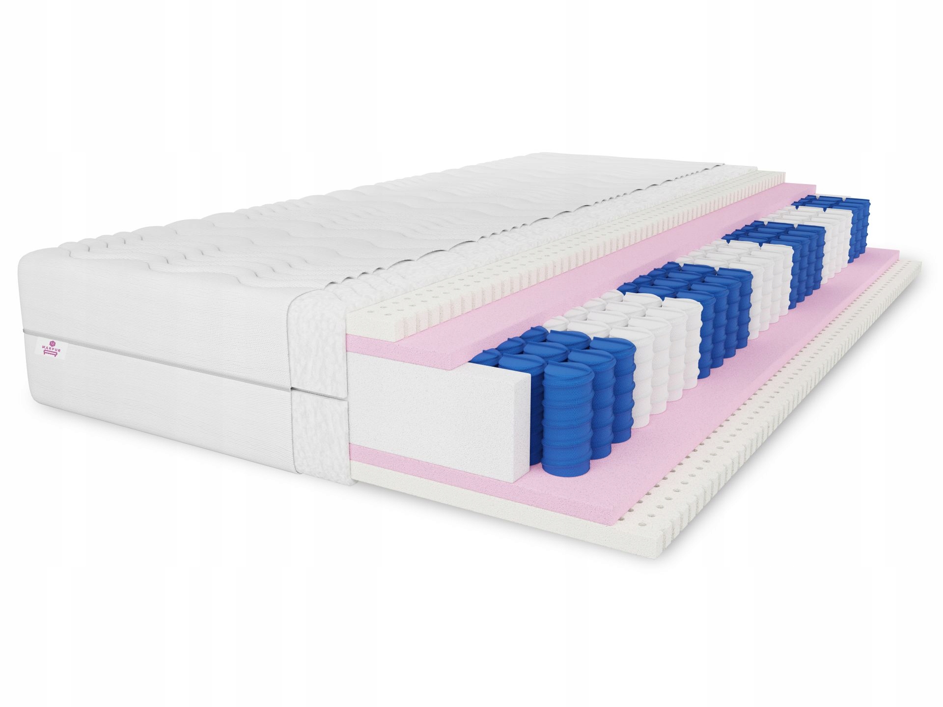 Materac kieszeniowy PARIS latex 90x200x27 H3 H4 • Cena, Opinie ...