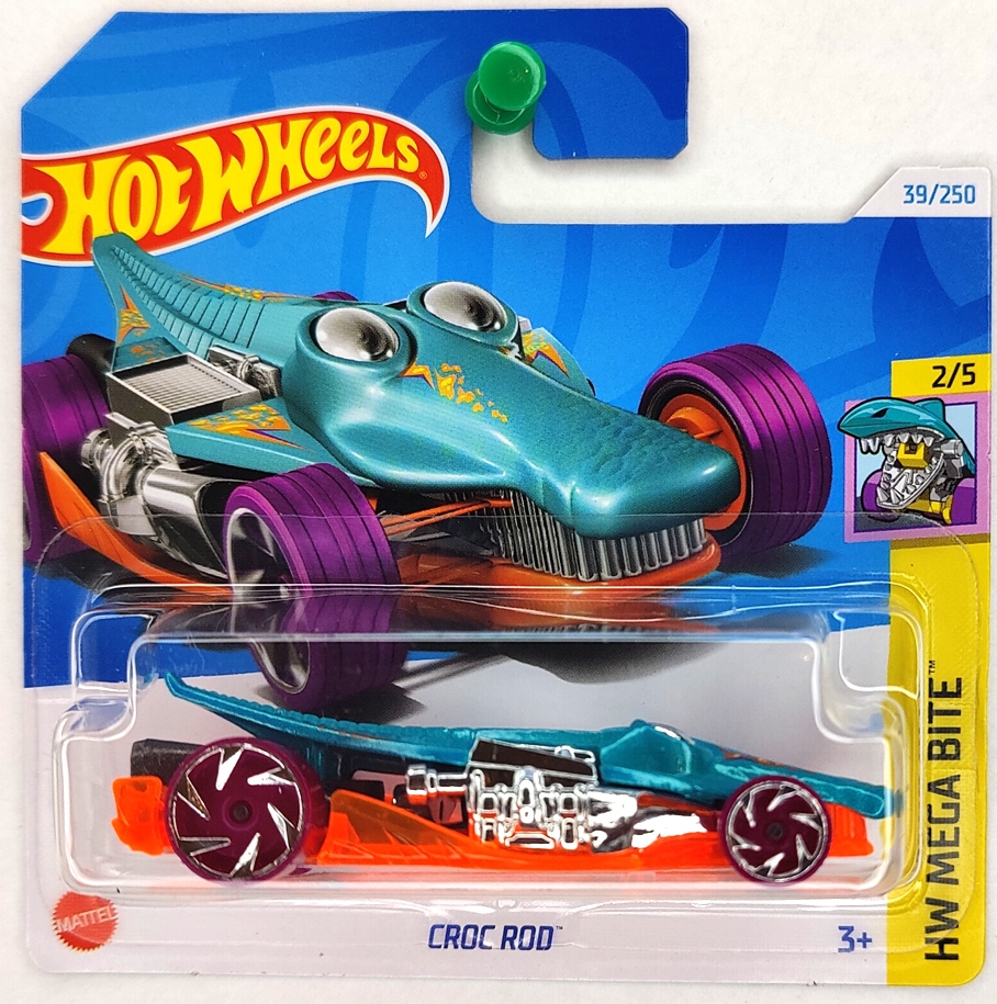 HOT WHEELS CROC ROD HW MEGA BITE NOWY 2024 • Cena, Opinie - Allegro