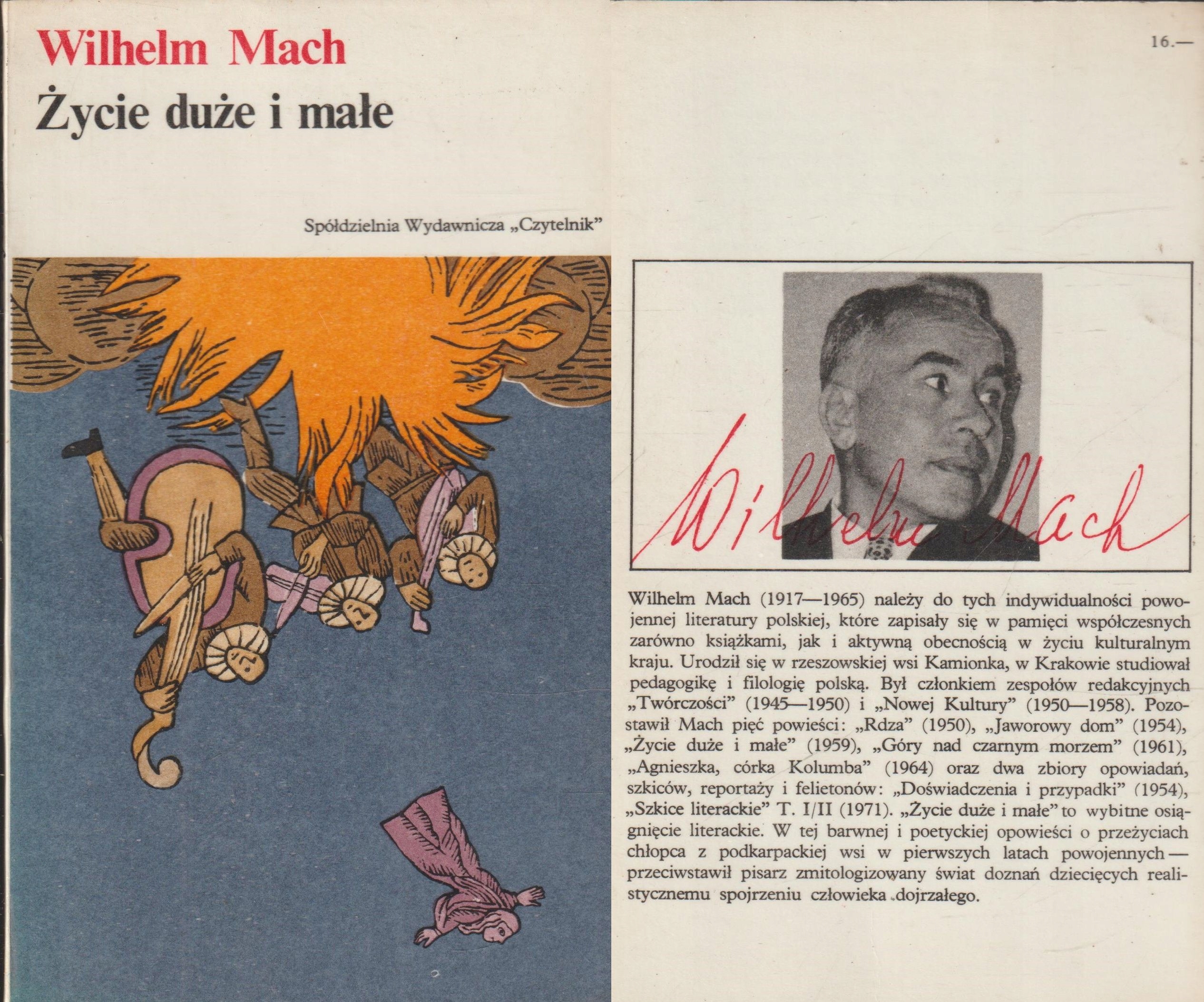 Życie duże i małe Wilhelm Mach • Cena, Opinie - Allegro