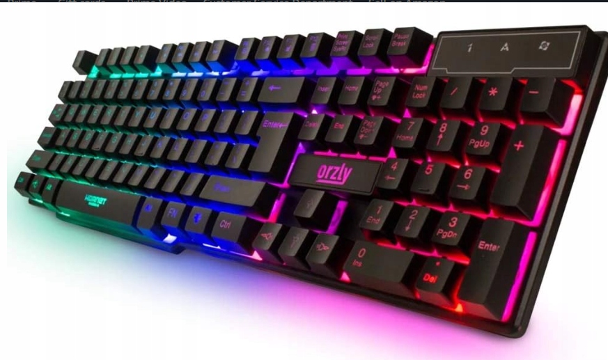 klawiatura RX-250 Edition PC Gaming 4 w 1 pakiet - układ klawiatury ...