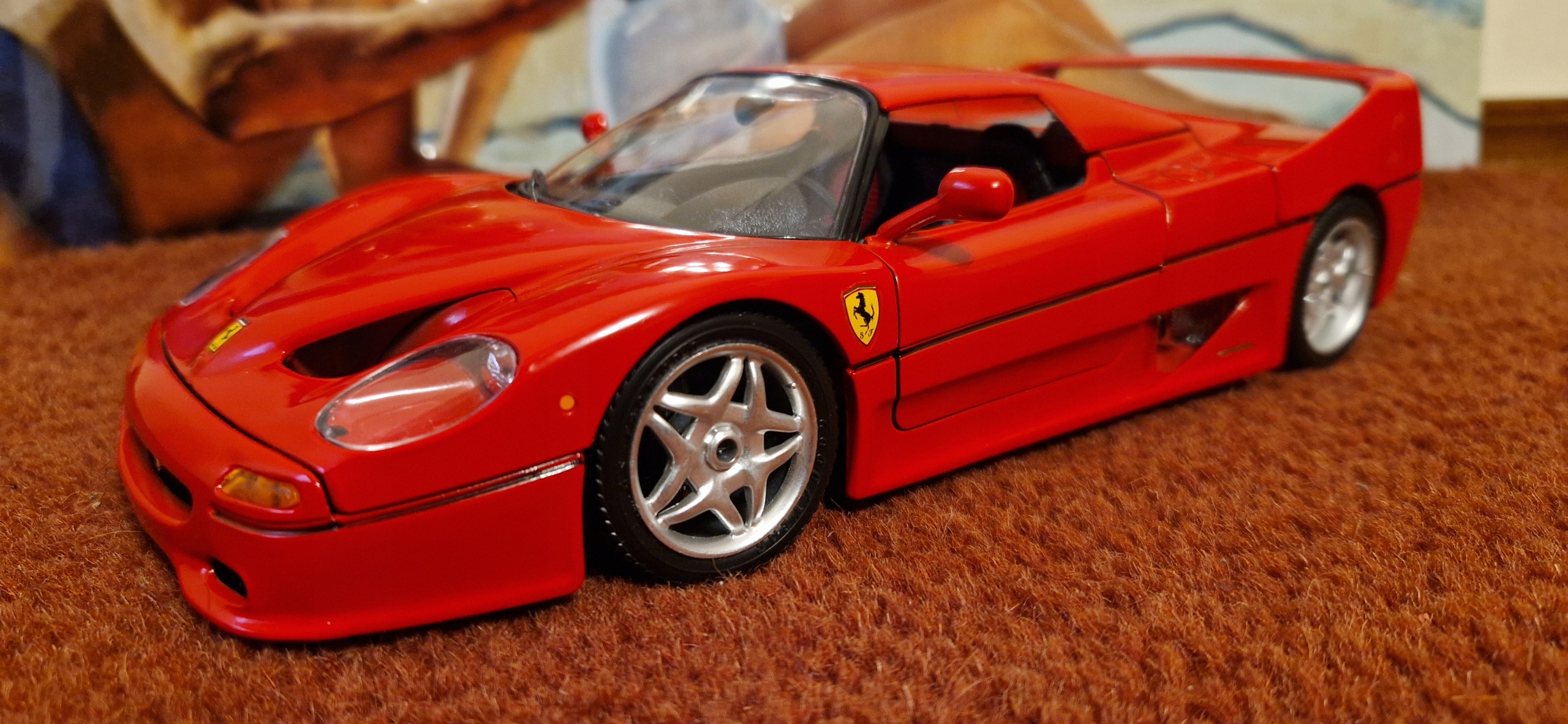 Bburago Ferrari F50 - Niska cena na Allegro.pl