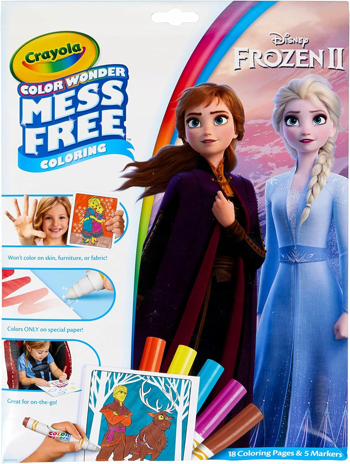 CRAYOLA COLORING PAD & MARKR FROZEN 2 - Allegro