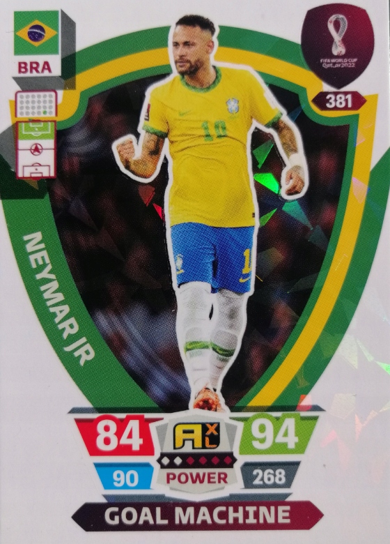 WORLD CUP QATAR 2022 GOAL MACHINE 381 NEYMAR - 13463607704 - Allegro