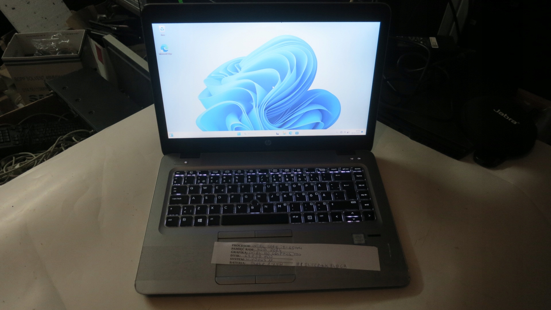 Laptop HP Compaq EliteBook 840 G3 14 " Intel Core i7 4GB/640 GB - Sklep ...